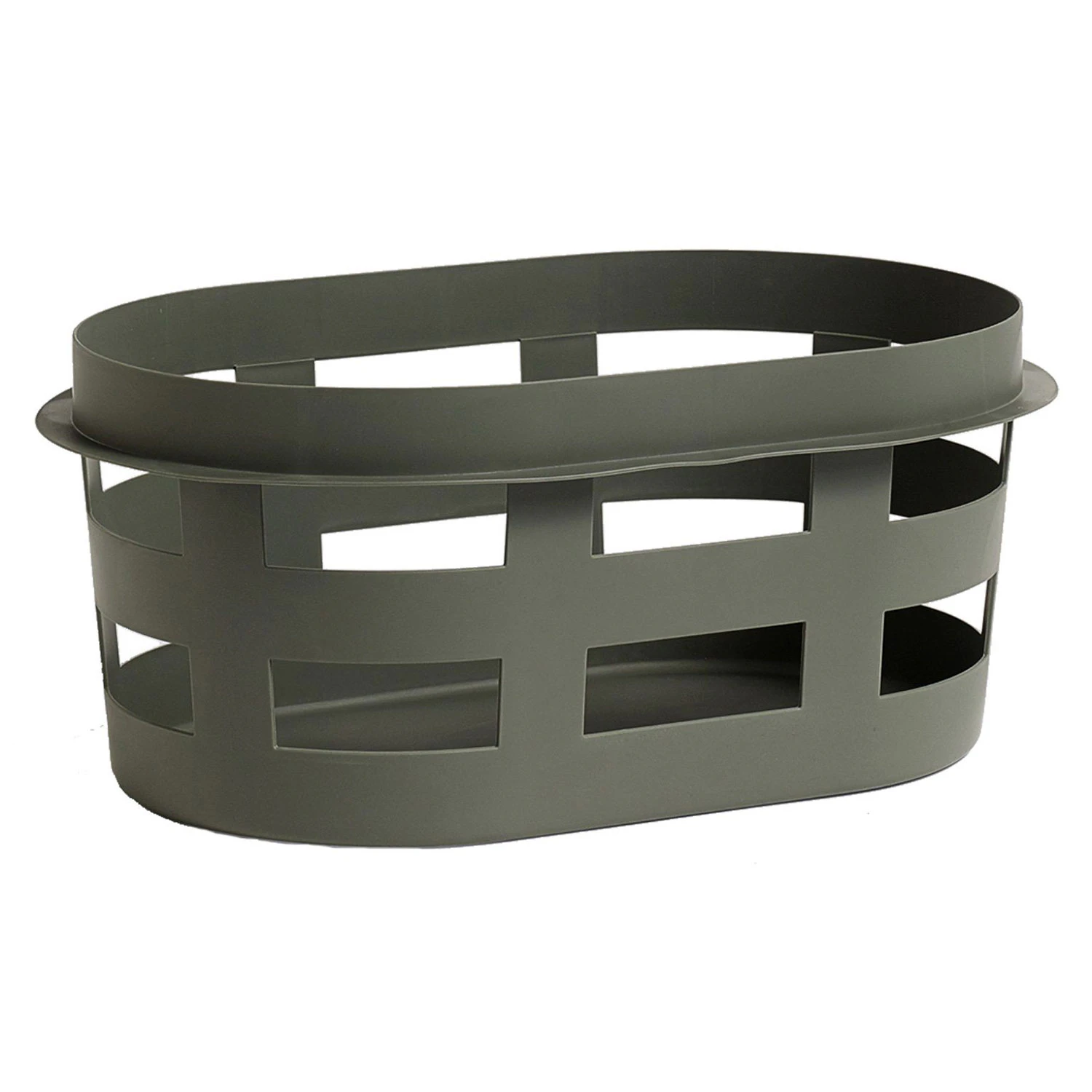 Basket (Recycled) Small, Army von HAY | RoyalDesign.de